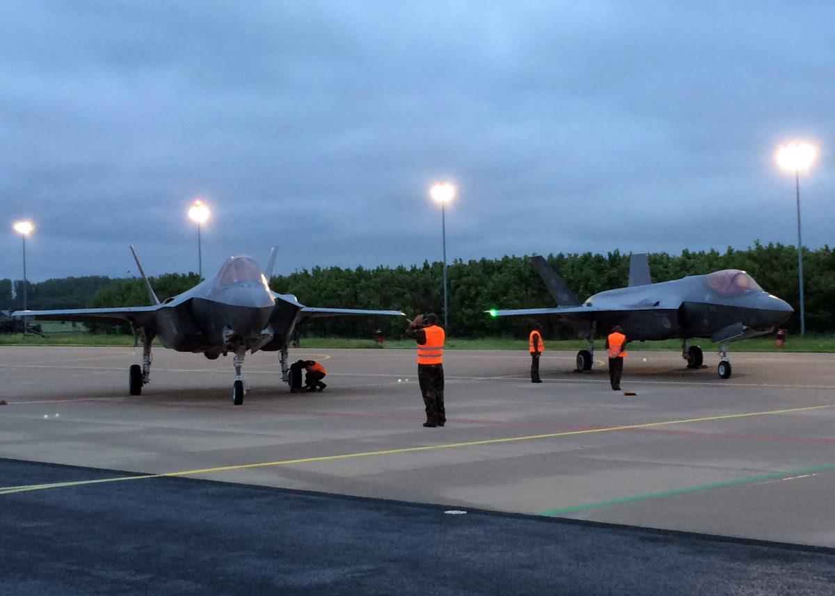 Dutch F-35'S arrive home